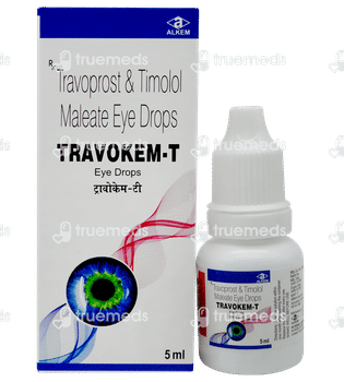 Travokem T Eye Drops 5 Ml - Uses, Side Effects, Dosage, Price | Truemeds