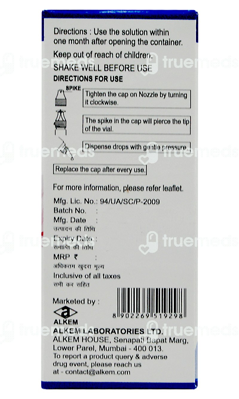 Travokem T Eye Drops 5 Ml - Uses, Side Effects, Dosage, Price | Truemeds