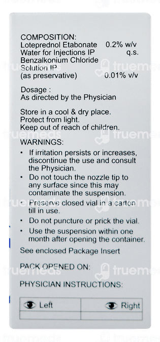 Lotesurge Ls Eye Drop 5 Ml - Uses, Side Effects, Dosage, Price | Truemeds