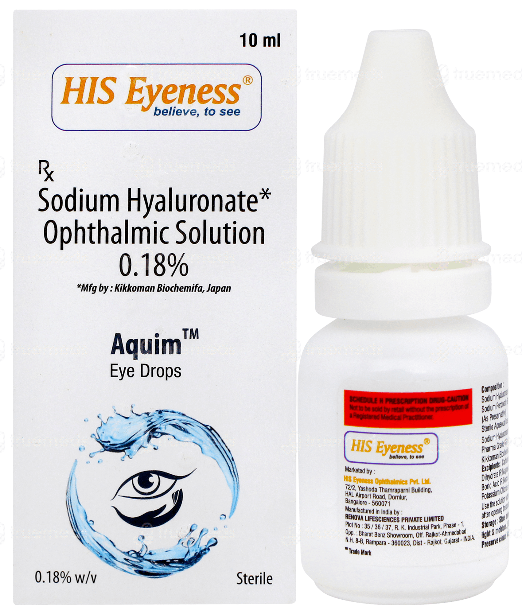 Aquim 018 Eye Drop 10 Ml - Uses, Side Effects, Dosage, Price | Truemeds