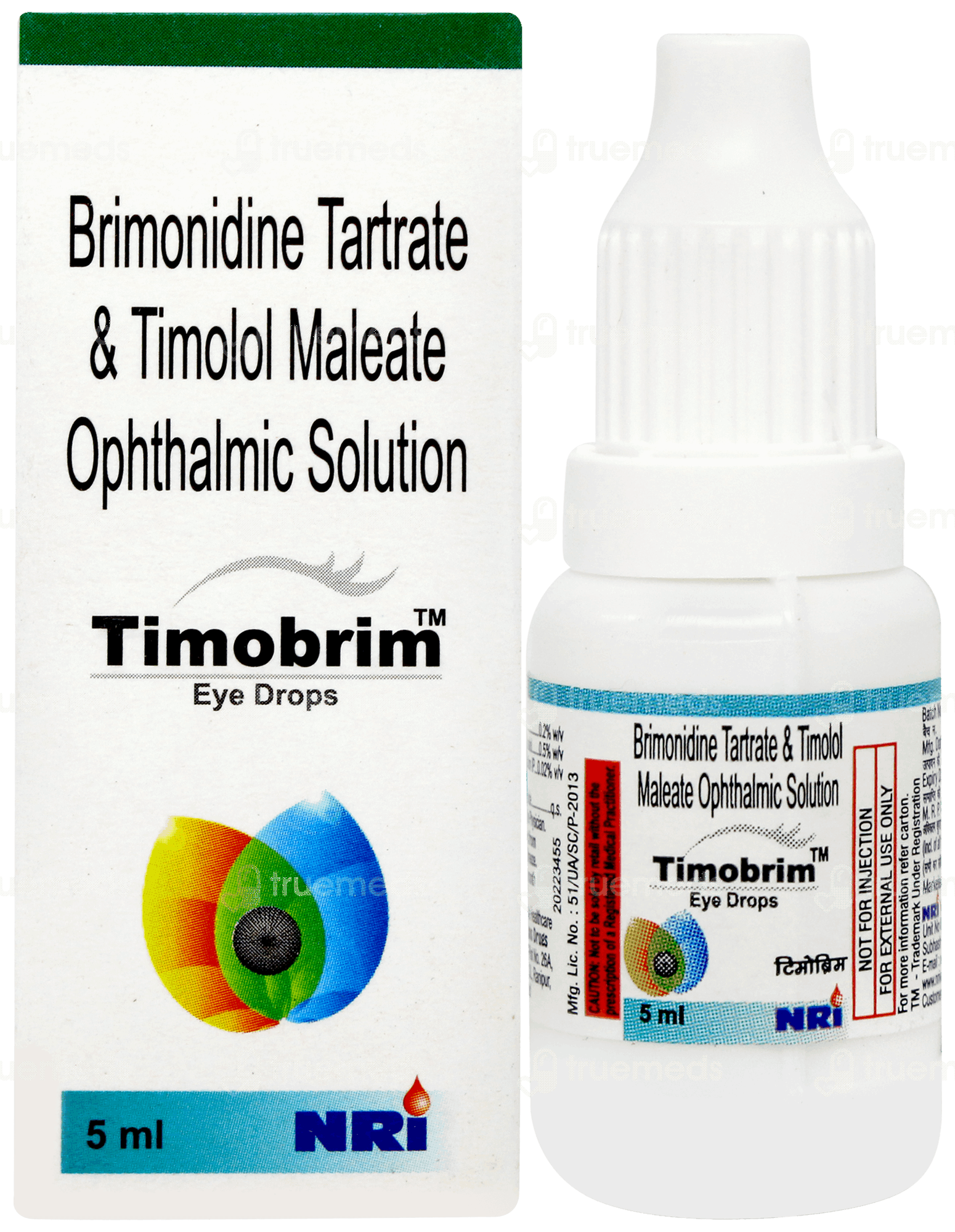 Timobrim Eye Drop 5 Ml - Uses, Side Effects, Dosage, Price | Truemeds