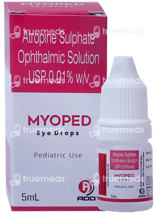 Myoped Eye Drops 5 Ml - Uses, Side Effects, Dosage, Price | Truemeds