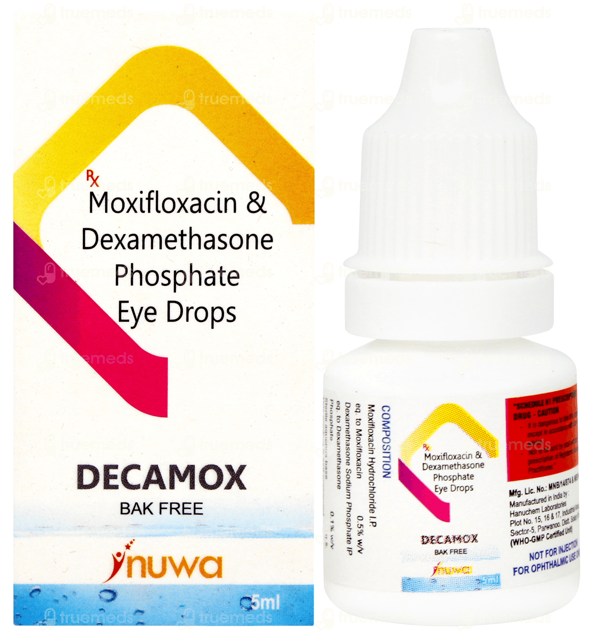 Decamox Eye Drop 5 Ml - Uses, Side Effects, Dosage, Price | Truemeds