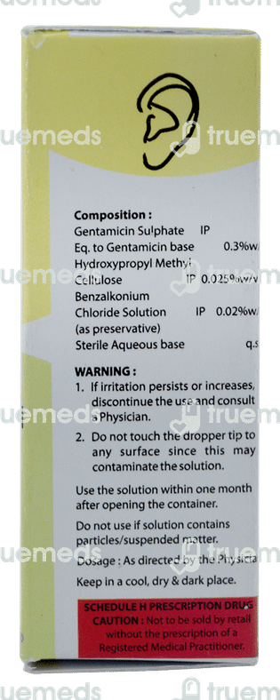 Gentapen Eye Drops 10 Ml - Uses, Side Effects, Dosage, Price | Truemeds