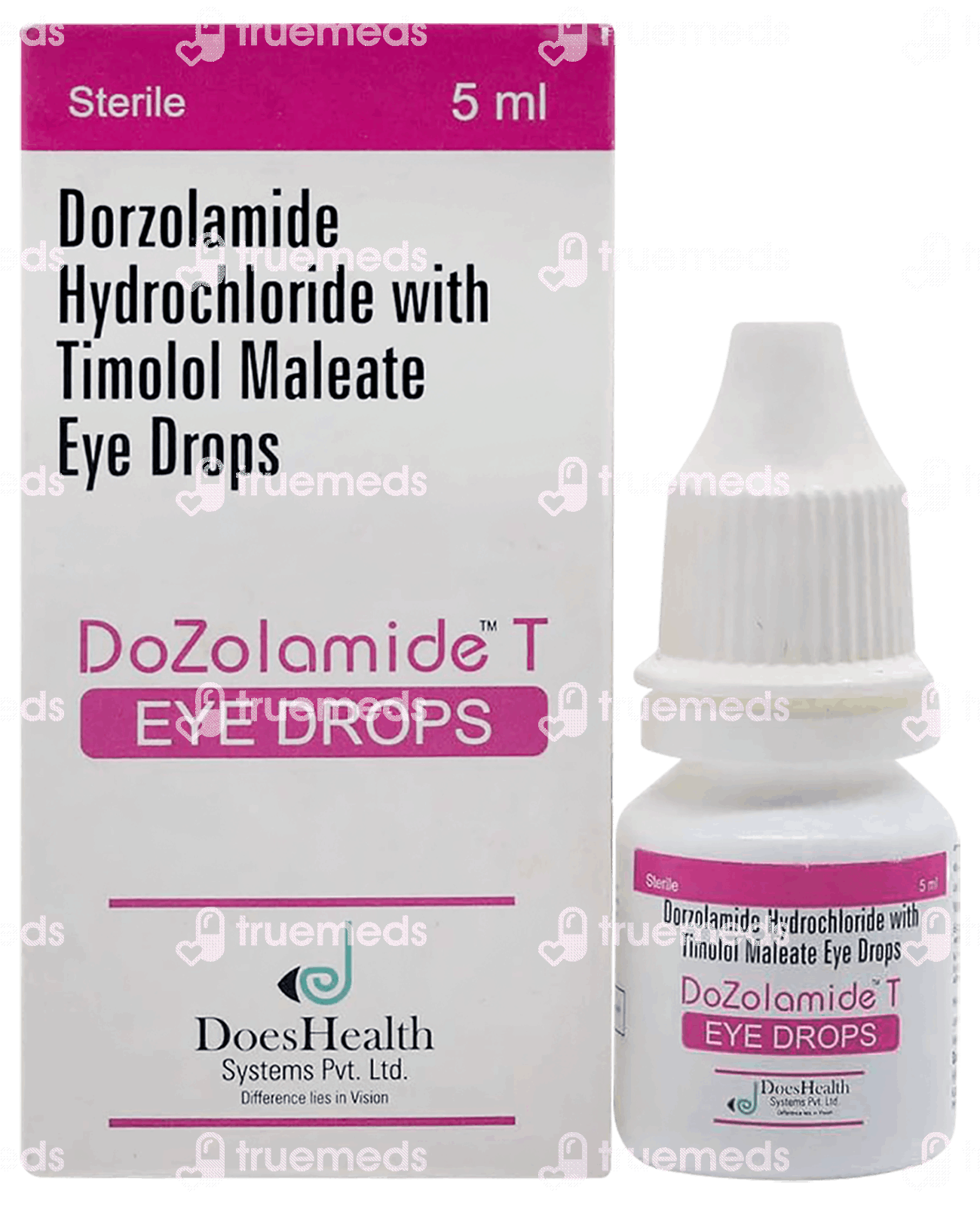 Dozolamide T Eye Drops 5 Ml - Uses, Side Effects, Dosage, Price | Truemeds