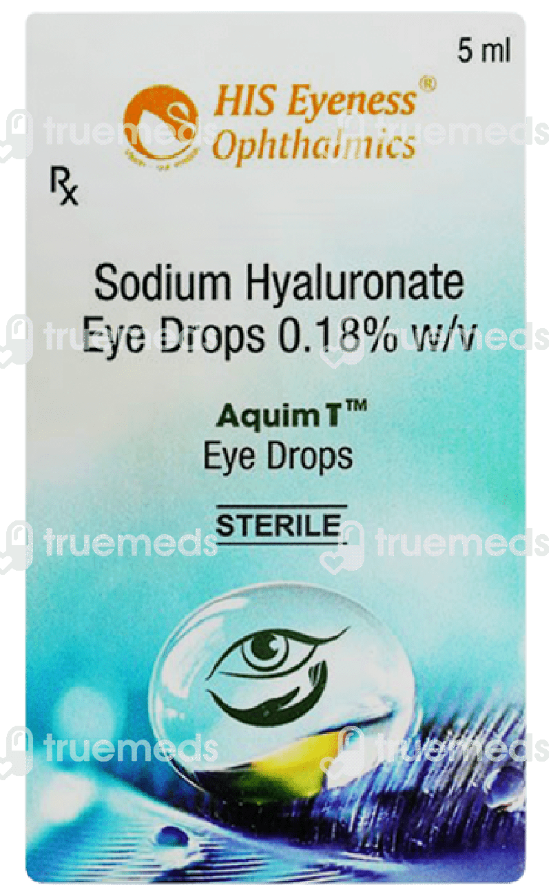 Aquim T Eye Drop 5 Ml - Uses, Side Effects, Dosage, Price | Truemeds