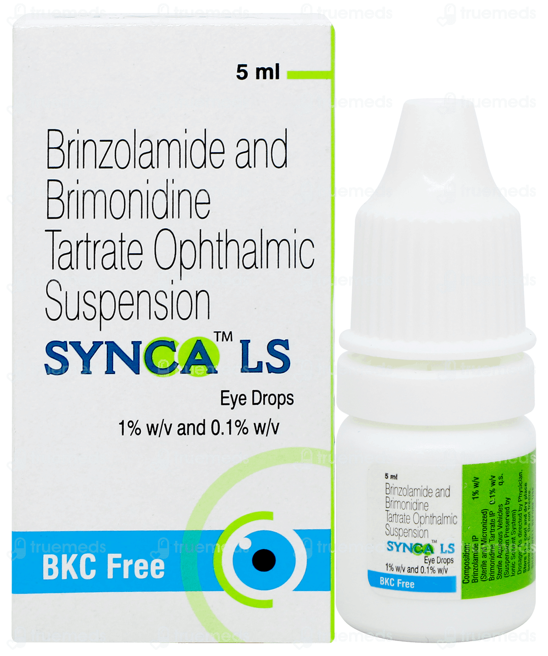 Synca Ls Eye Drop 5 Ml - Uses, Side Effects, Dosage, Price | Truemeds