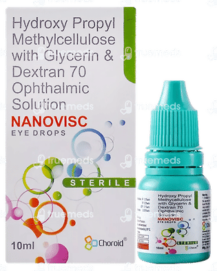 Nanovisc Eye Drop 10 Ml - Uses, Side Effects, Dosage, Price | Truemeds