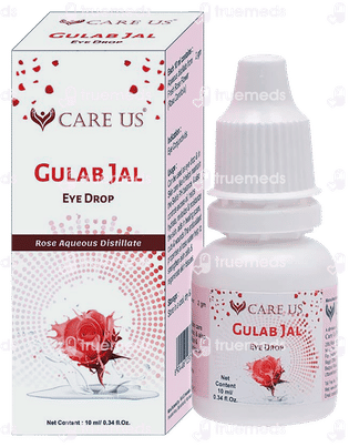 Care Us Gulab Jal Eye Drop 10 Ml - Uses, Side Effects, Dosage, Price ...