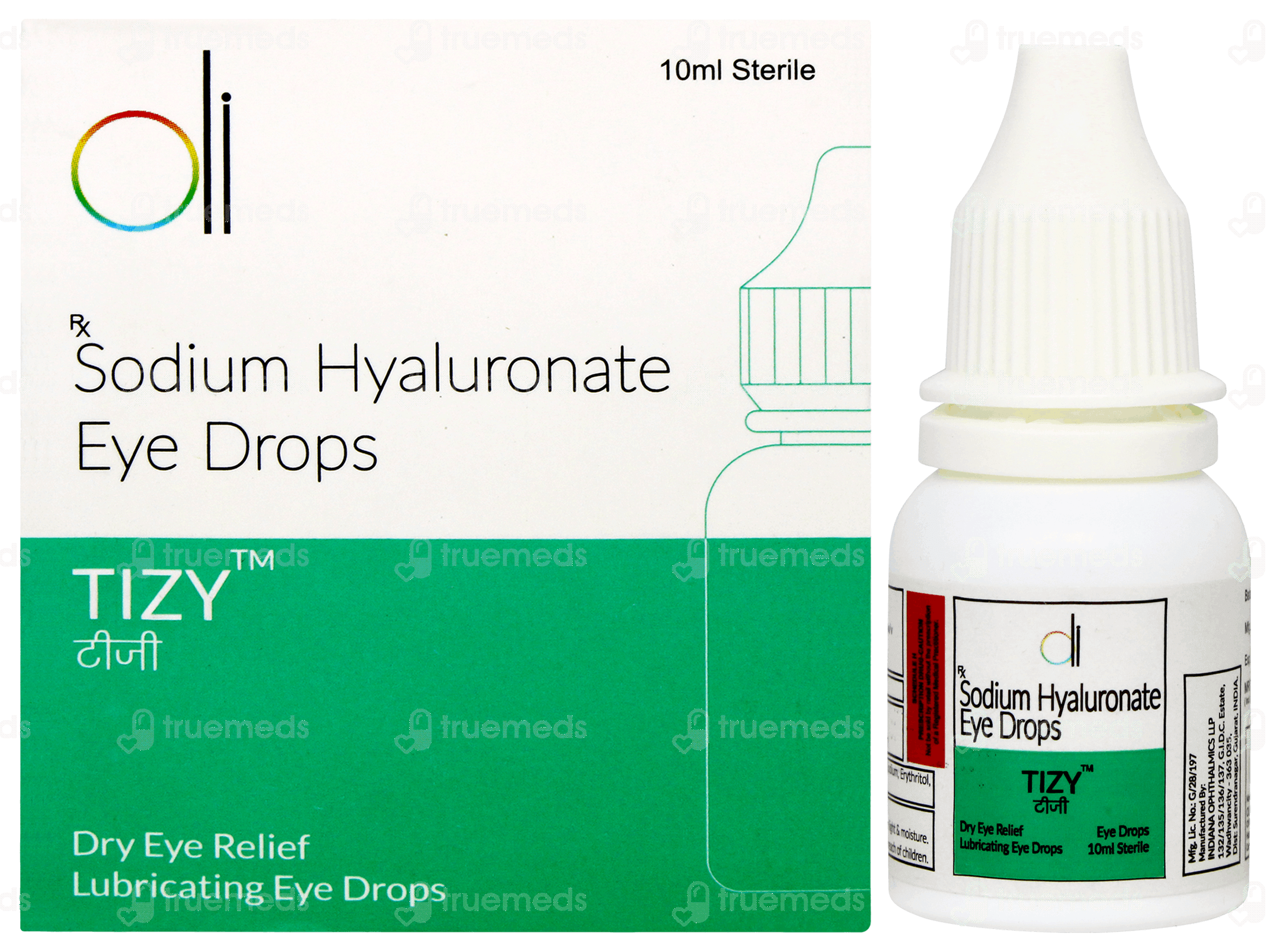 Tizy Eye Drop 10 Ml - Uses, Side Effects, Dosage, Price | Truemeds