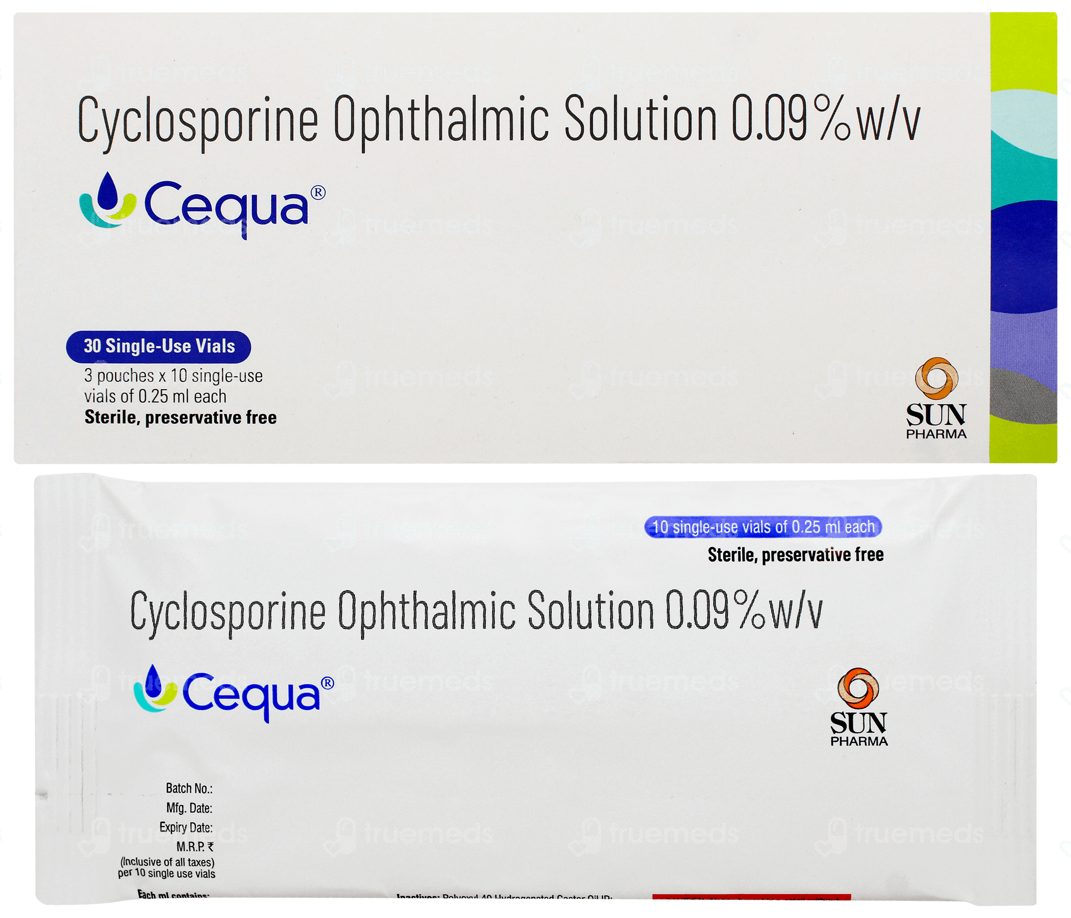 Cequa Ophthalmic Solution 025 Ml Pack Of 10 - Uses, Side Effects ...