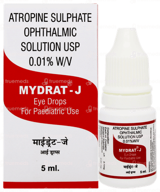 Mydrat J 001 Eye Drop 5 Ml - Uses, Side Effects, Dosage, Price | Truemeds