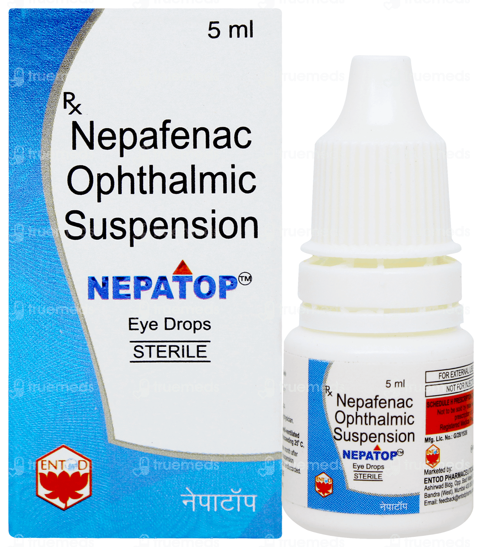 Nepatop Eye Drops 5 Ml - Uses, Side Effects, Dosage, Price | Truemeds
