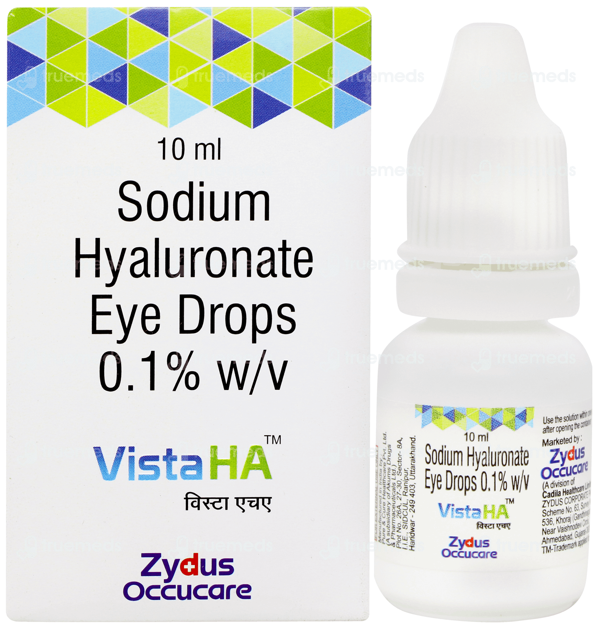Vista Ha 01 Eye Drop 10 Ml - Uses, Side Effects, Dosage, Price | Truemeds