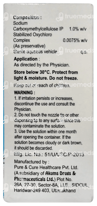 Tearfresh Eye Drops 10 Ml - Uses, Side Effects, Dosage, Price | Truemeds