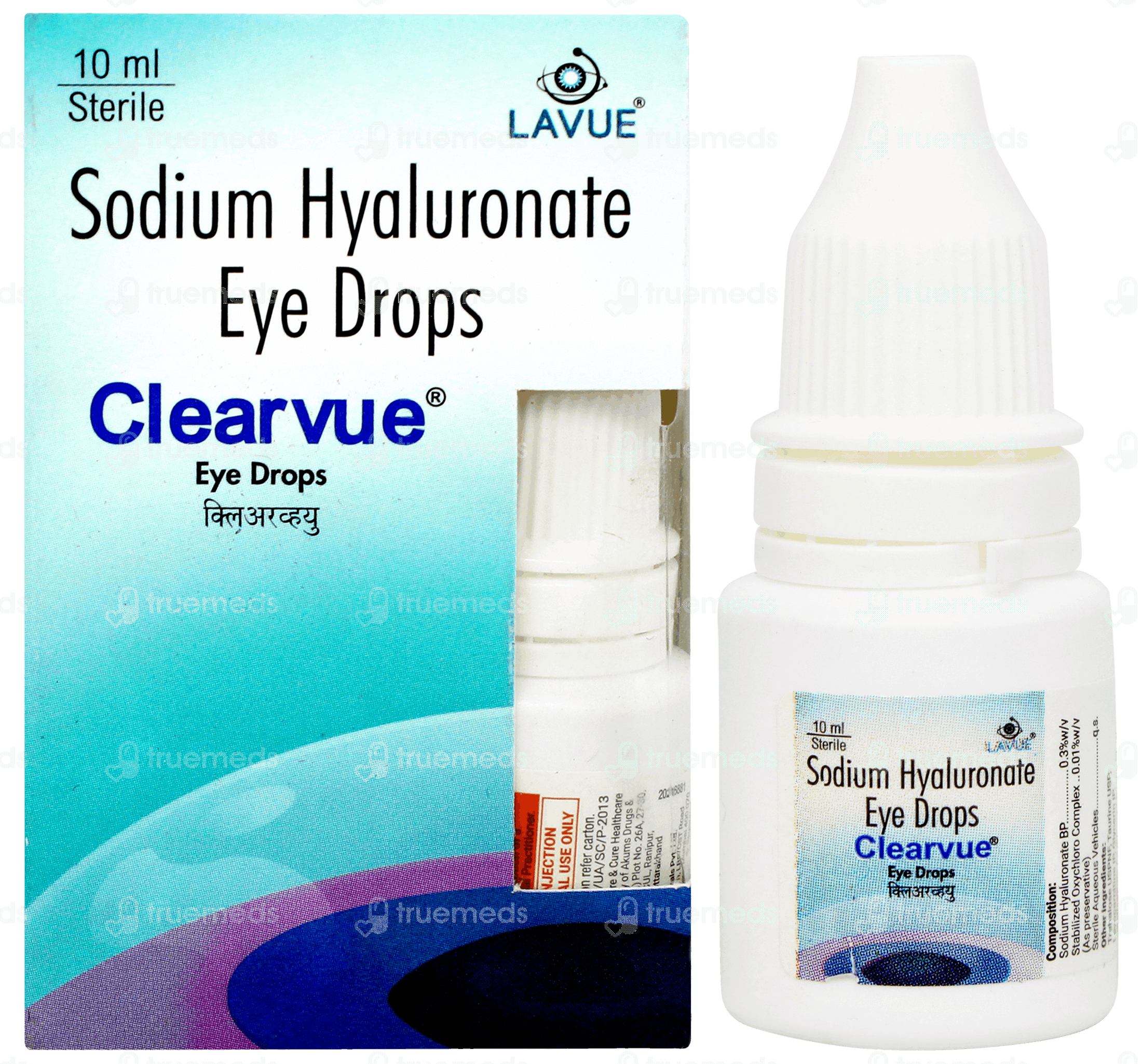 Clearvue Eye Drops 10 Ml - Uses, Side Effects, Dosage, Price | Truemeds