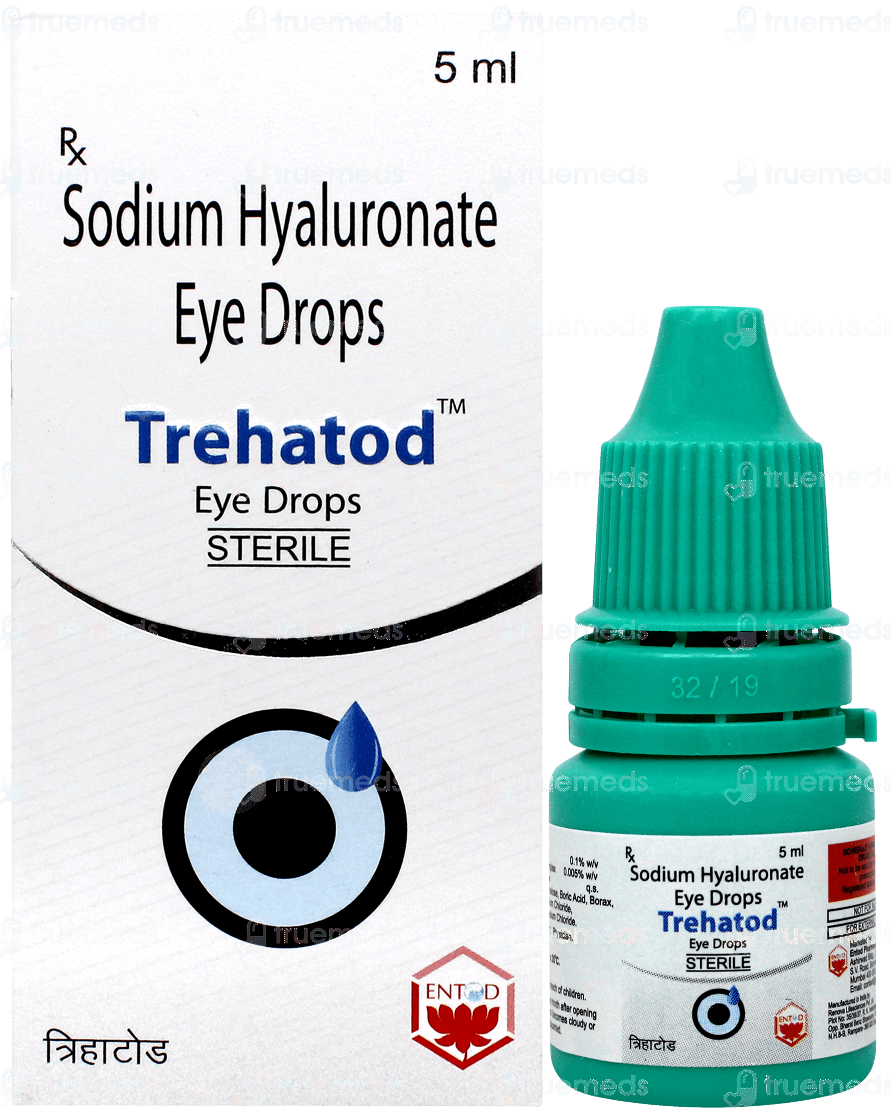 Trehatod Eye Drops 5ml - Uses, Side Effects, Dosage, Price | Truemeds