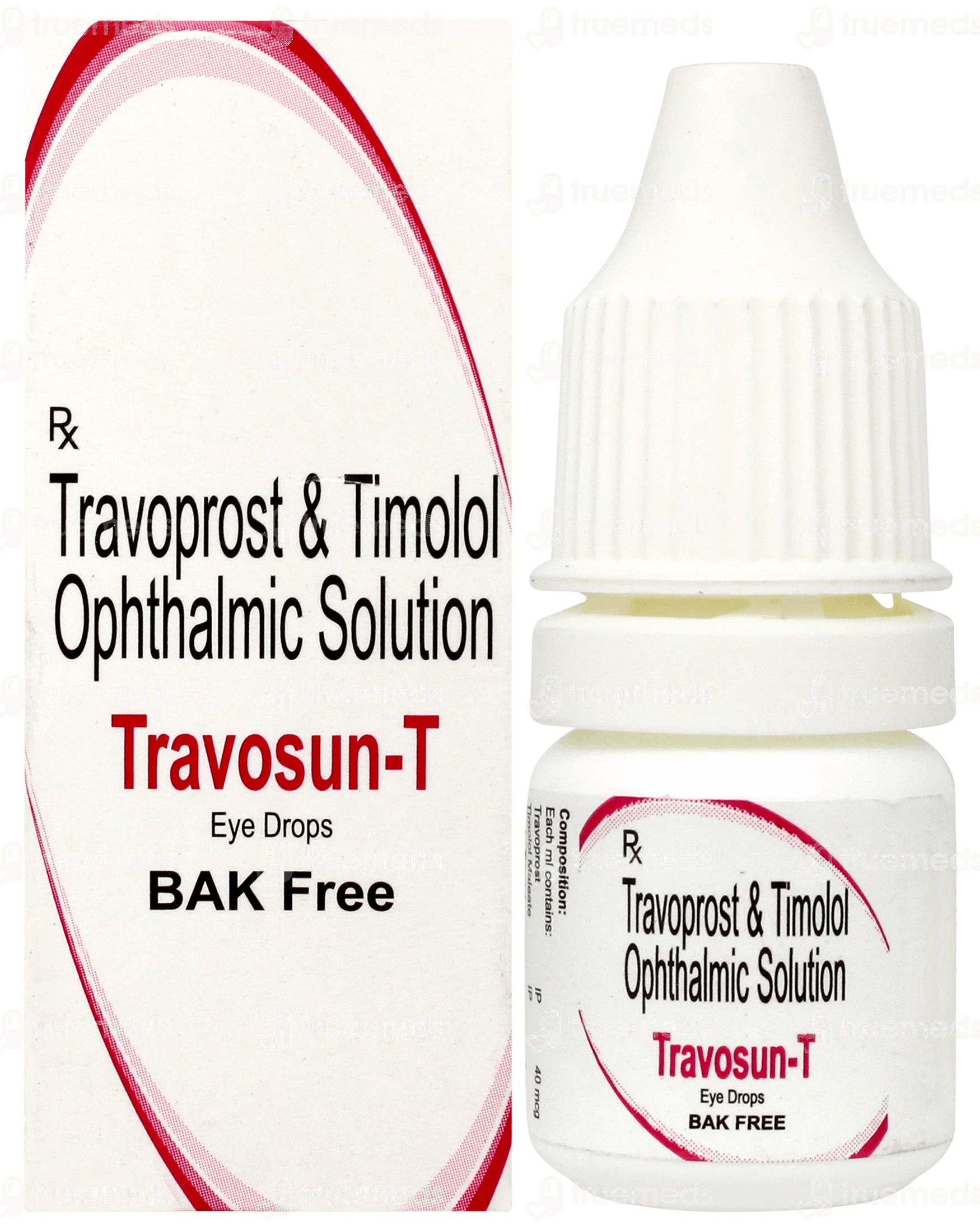 Travosun T Bak Free Eye Drops 25ml - Uses, Side Effects, Dosage, Price ...