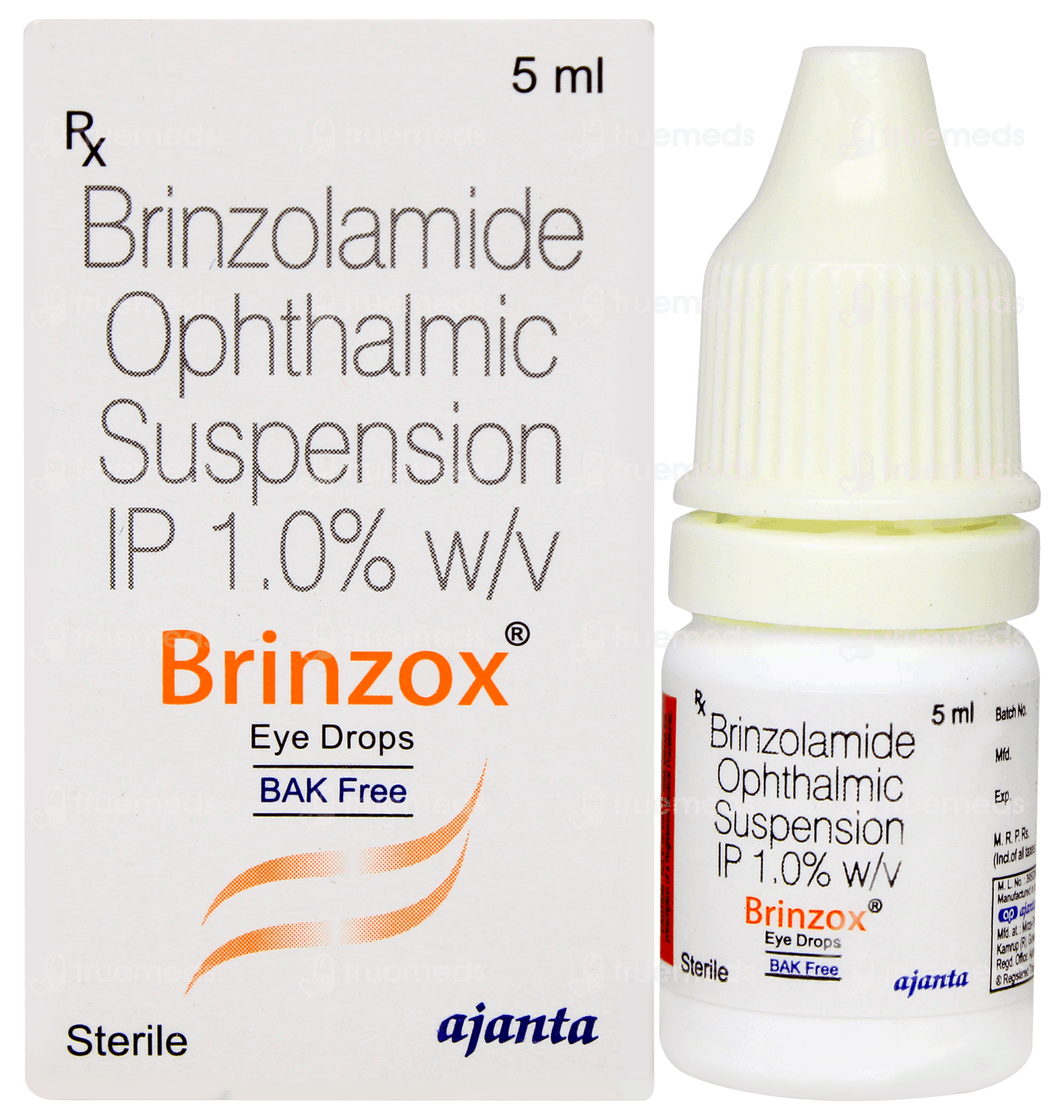 Brinzox Bak Free Eye Drops 5ml - Uses, Side Effects, Dosage, Price ...