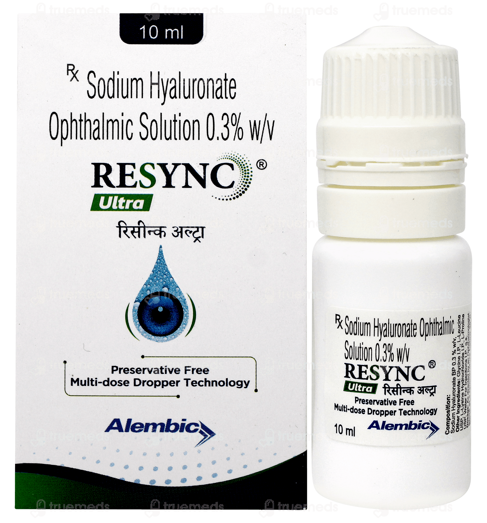 Resync Ultra 03 Eye Drops 10ml - Uses, Side Effects, Dosage, Price ...