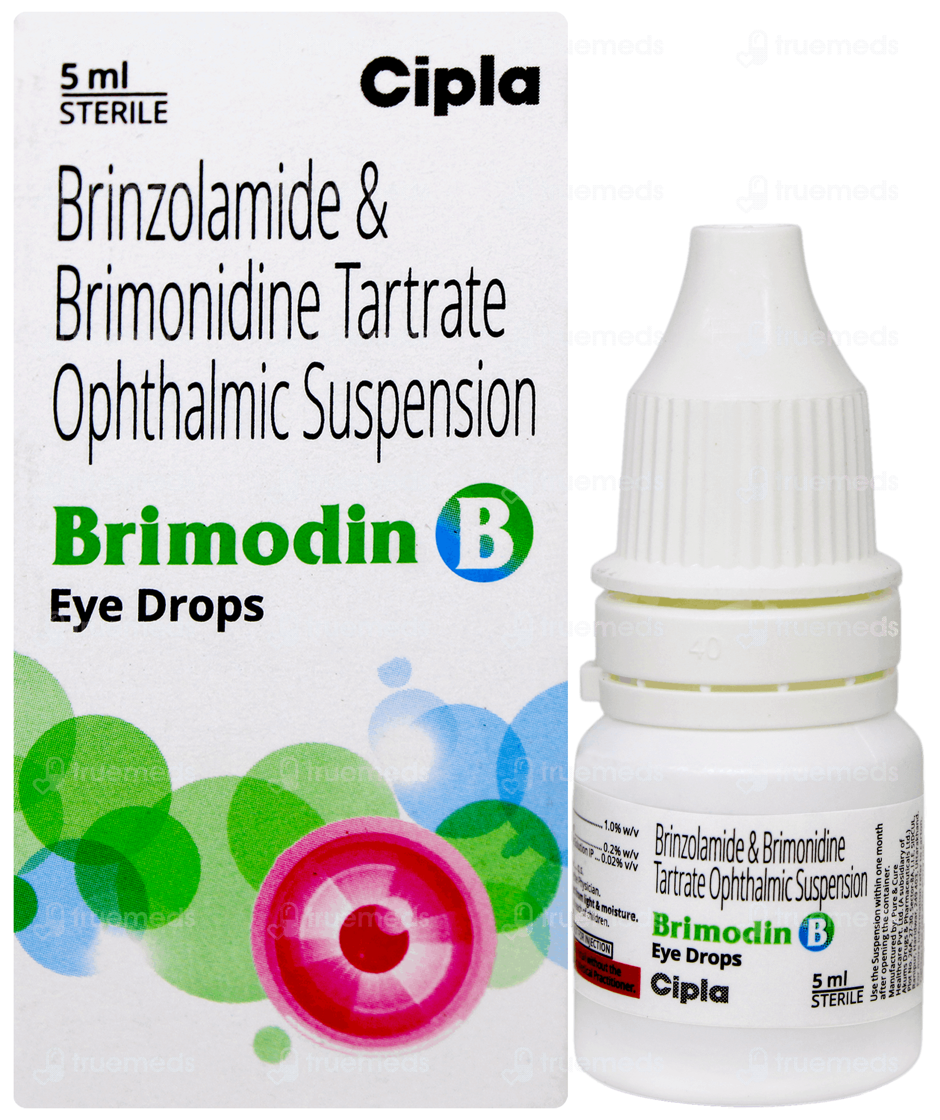 Brimodin B Eye Drops 5ml - Uses, Side Effects, Dosage, Price | Truemeds