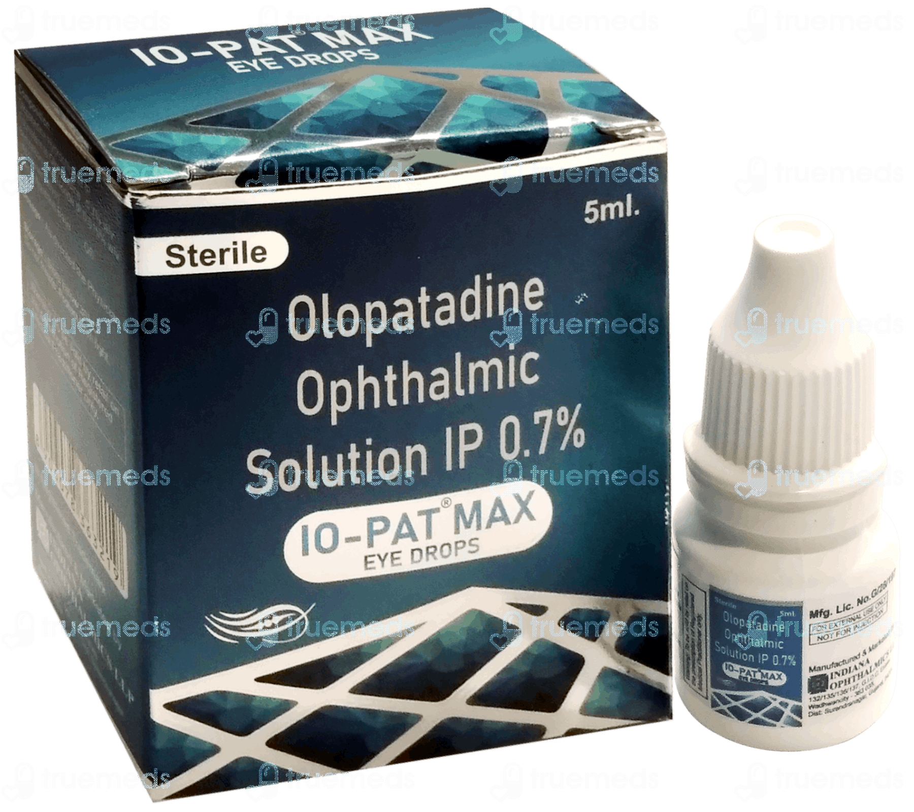 Io Pat Max Eye Drops 5ml - Uses, Side Effects, Dosage, Price | Truemeds