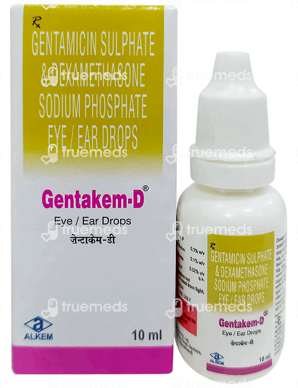 Gentakem D 0301 Eyeear Drops 10 Ml - Uses, Side Effects, Dosage, Price ...