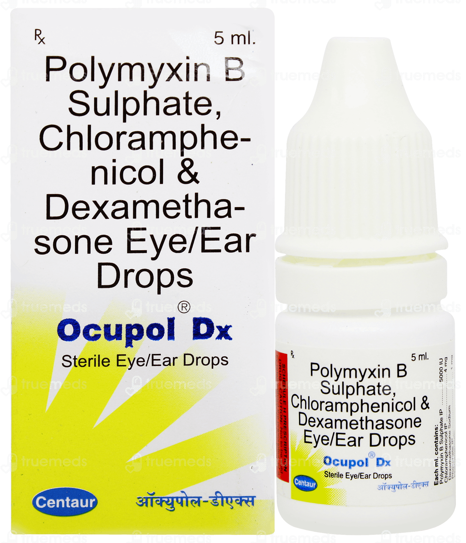 Ocupol Dx 4 Mg1mg5000iu Eyeear Drops 5 Ml - Uses, Side Effects, Dosage ...