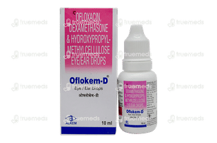 Oflokem D Eyeear Drops 10 Ml - Uses, Side Effects, Dosage, Price | Truemeds