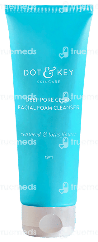 Dot And Key Deep Pore Clean Foaming Face Wash 120 Ml - Uses, Side ...
