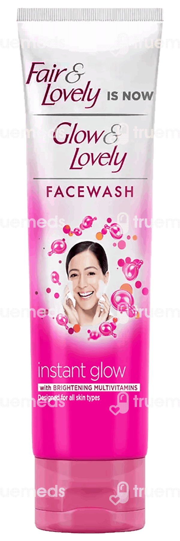 Fair And Lovely Instant Glow Face Wash 100 Gm - Uses, Side Effects ...