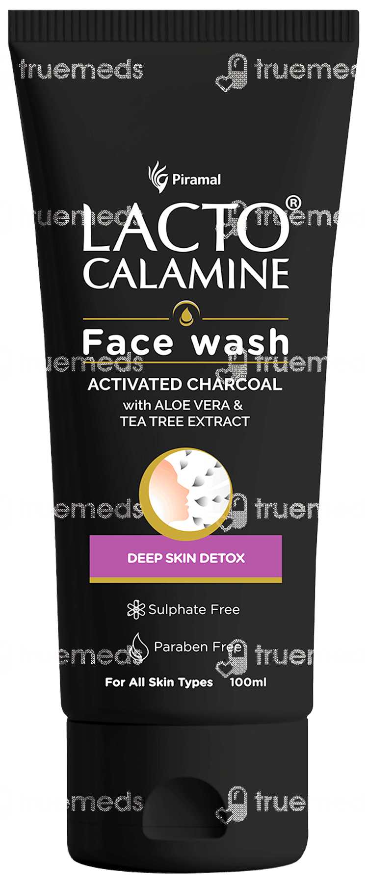 Lacto Calamine Activated Charcoal Face Wash 100 Ml - Uses, Side Effects ...