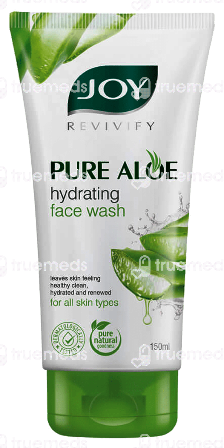 Joy Revivify Pure Aloe Hydrating Face Wash 150 Ml - Uses, Side Effects, Dosage, Price | Truemeds