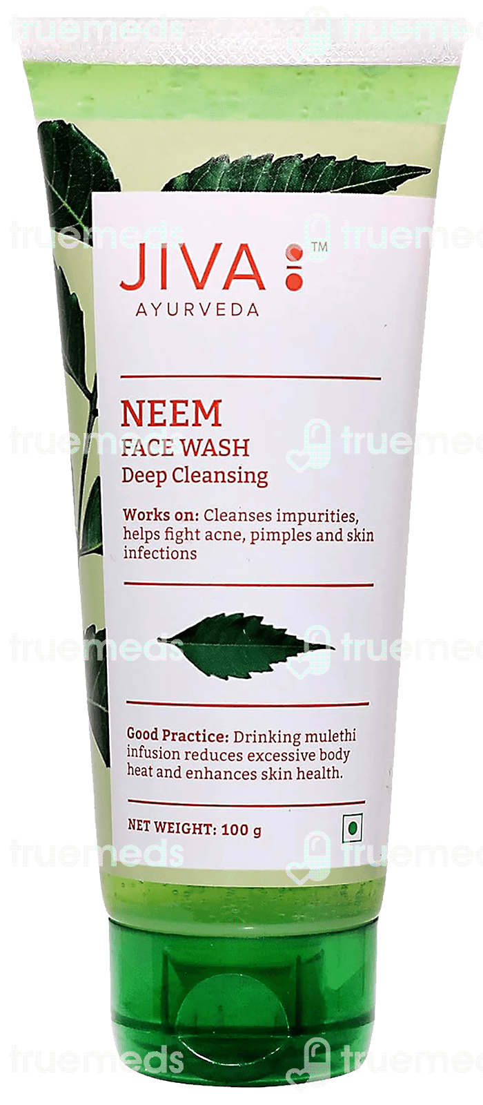 Jiva Neem Face Wash 100 Gm - Uses, Side Effects, Dosage, Price | Truemeds