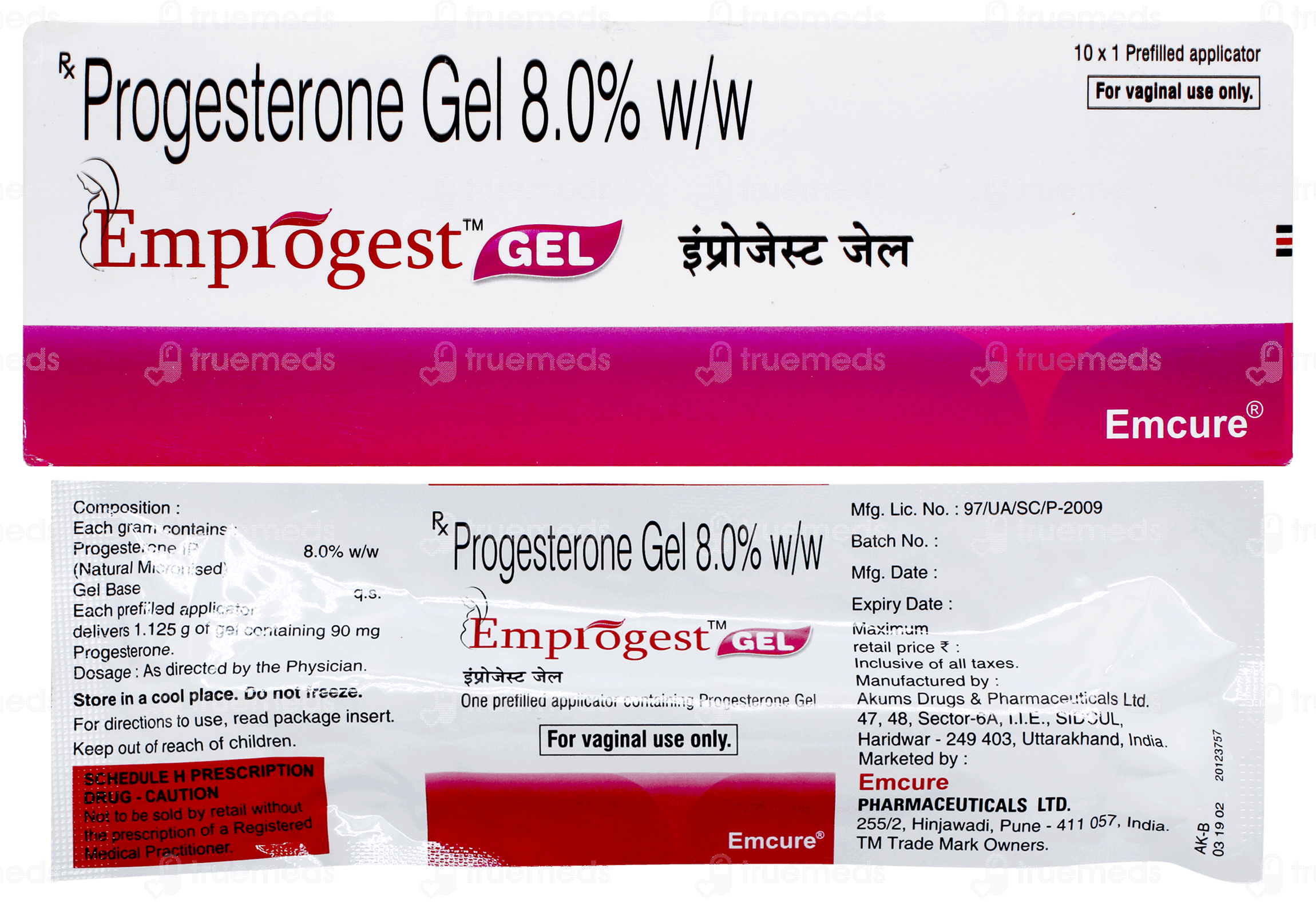 Emprogest 8% Gel 1.125 GM | Order Emprogest 8 % Gel 1.125 GM Online at ...