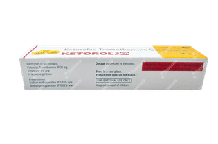 Ketorol 20 MG Gel 30 GM | Order Ketorol 20 MG Gel 30 GM Online at Truemeds