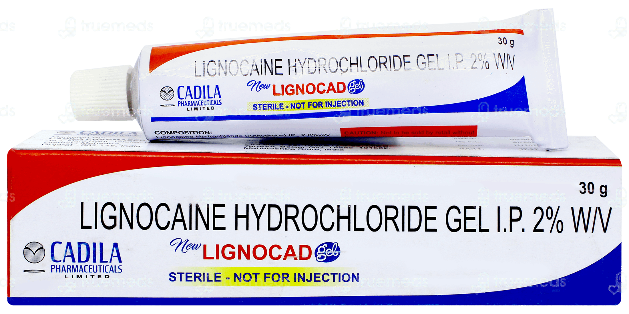 New Lignocad Gel 30 Gm - Uses, Side Effects, Dosage, Price | Truemeds