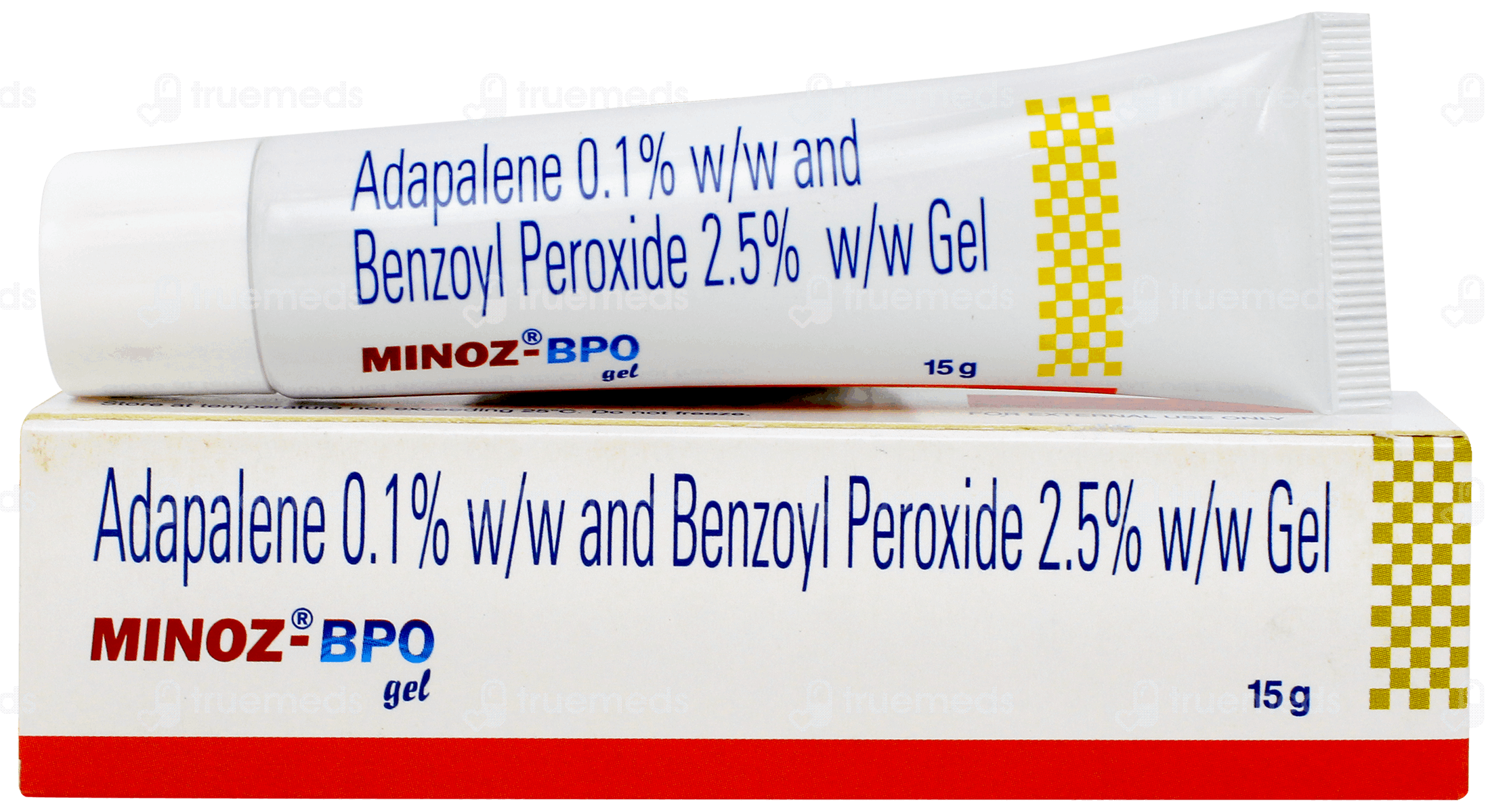 Minoz Bpo 0.1/2.5% Gel 15 GM | Order Minoz Bpo 0.1/2.5 % Gel 15 GM ...