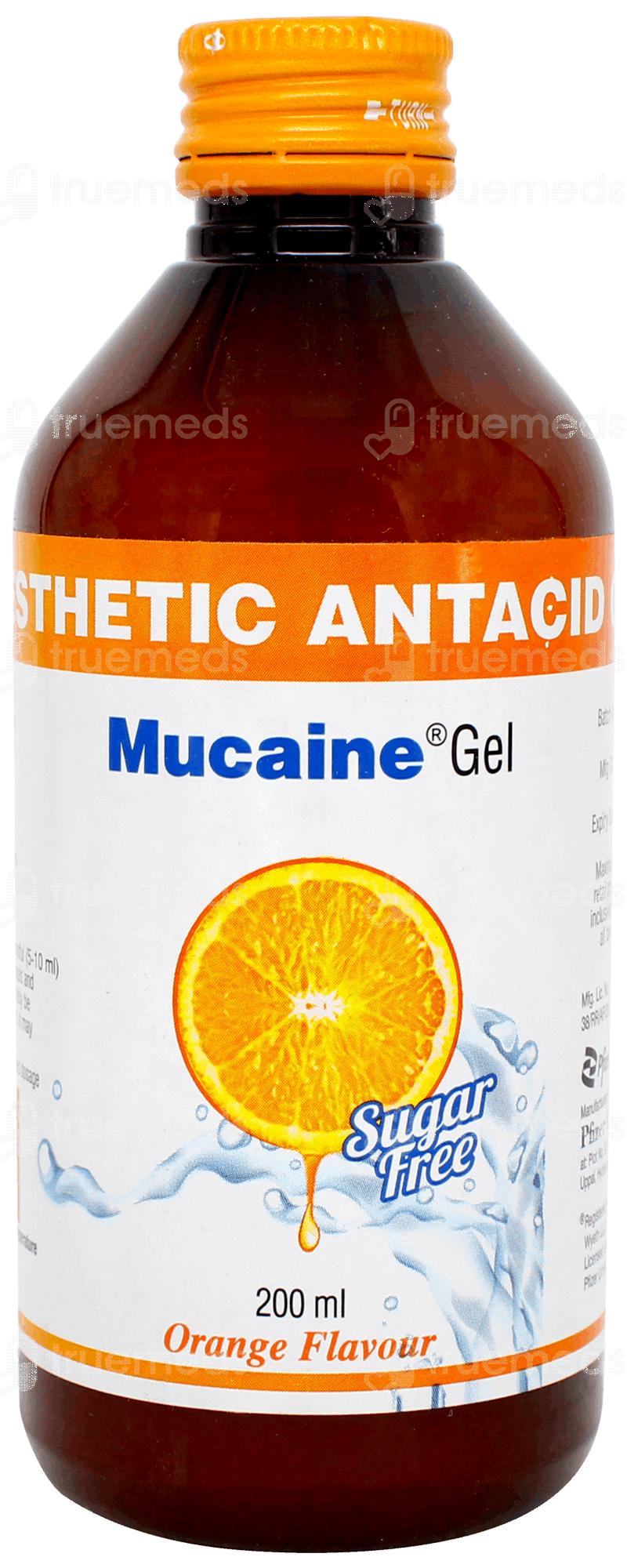 Mucaine Orange 10/0.291/98 MG Gel 200 ML | Order Mucaine Orange 10/0 ...