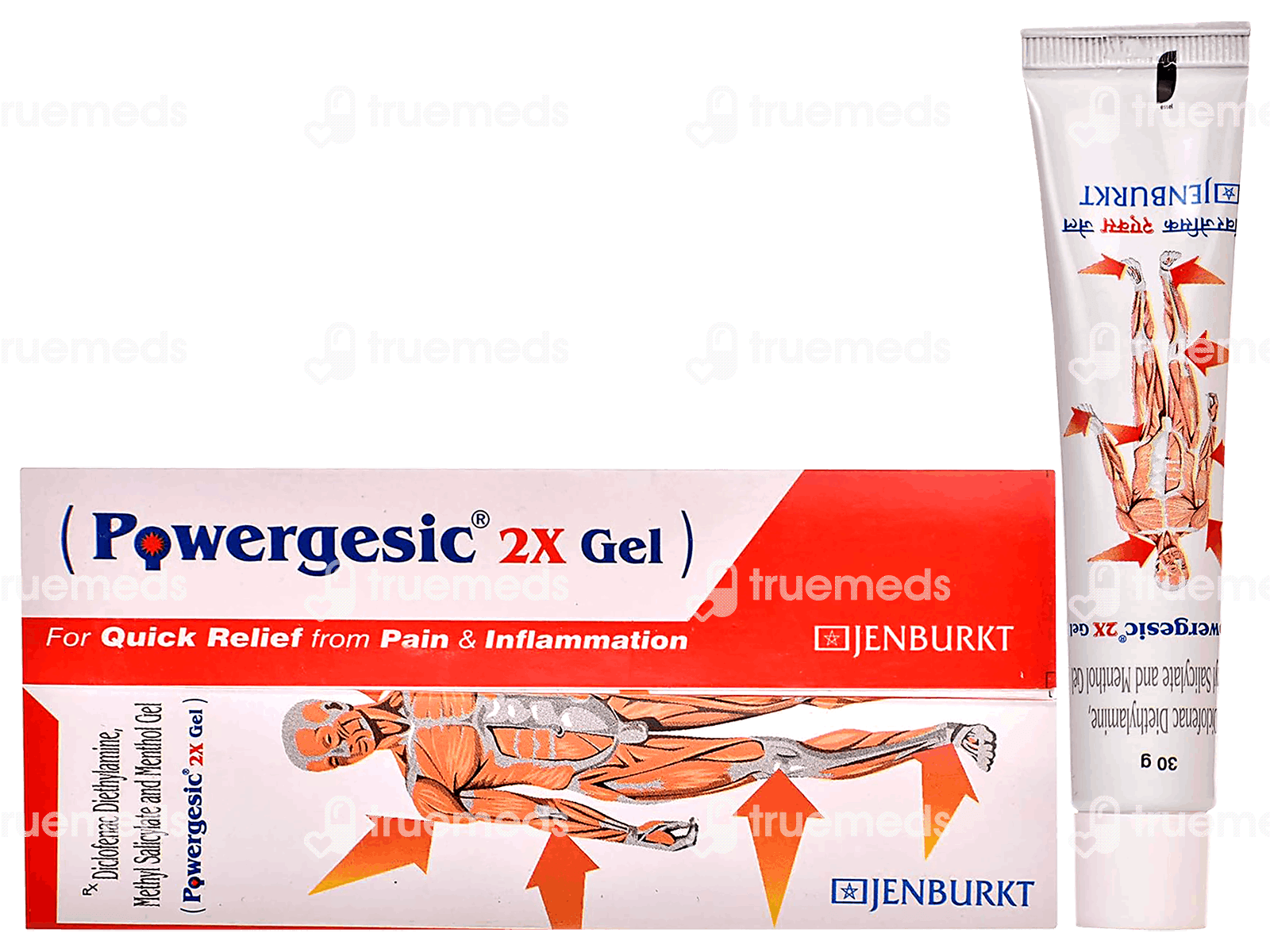 Powergesic 2x Gel 30 GM | Order Powergesic 2x Gel 30 GM Online at Truemeds