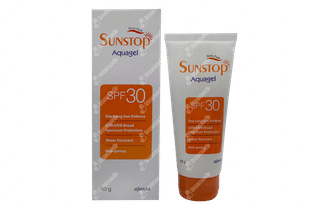 Sunstop Aquagel 75 Gel 60 Gm - Uses, Side Effects, Dosage, Price | Truemeds