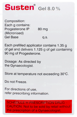 Susten 8 Gel 135 Gm - Uses, Side Effects, Dosage, Price | Truemeds