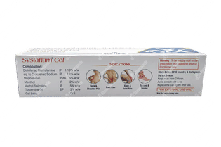 Systaflam 1 Gel 25 Gm - Uses, Side Effects, Dosage, Price | Truemeds