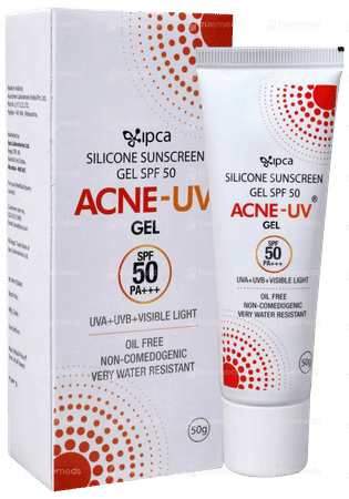 Acne Uv Spf 50 Gel 50 Gm - Uses, Side Effects, Dosage, Price | Truemeds