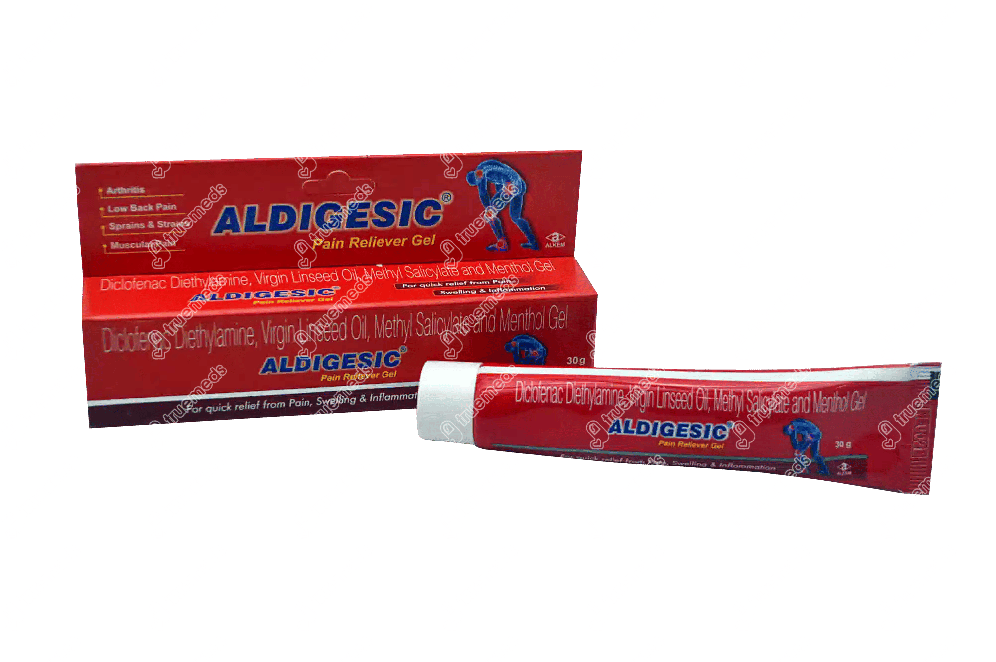 Aldigesic Gel 30gm: Uses, Side Effects, Price & Substitutes