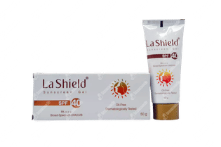 La Shield Spf 40 Gel 60 Gm - Uses, Side Effects, Dosage, Price | Truemeds
