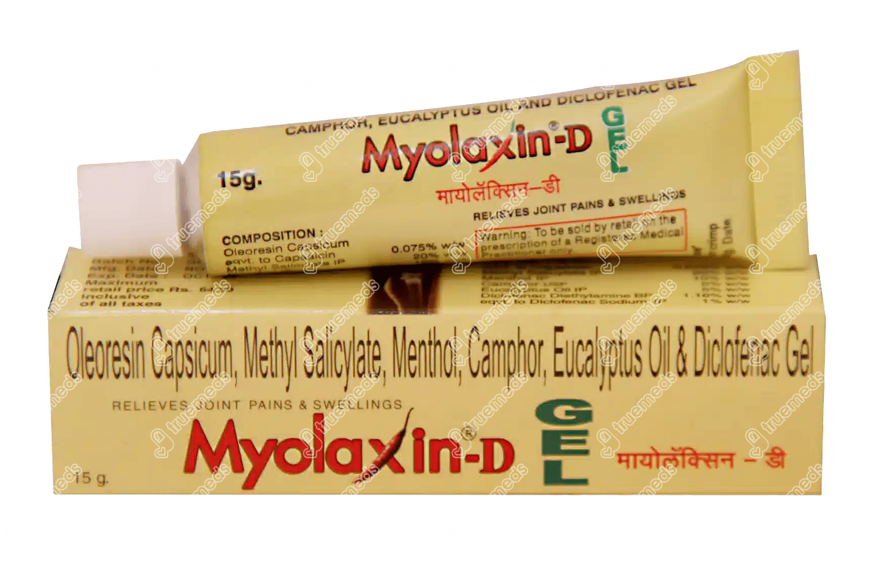 Myolaxin D Gel 15 GM | Order Myolaxin D Gel 15 GM Online at Truemeds