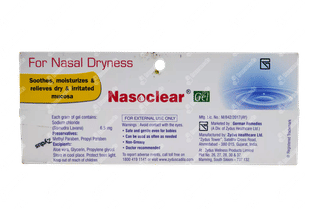 Nasoclear Gel 15 GM | Order Nasoclear Gel 15 GM Online at Truemeds