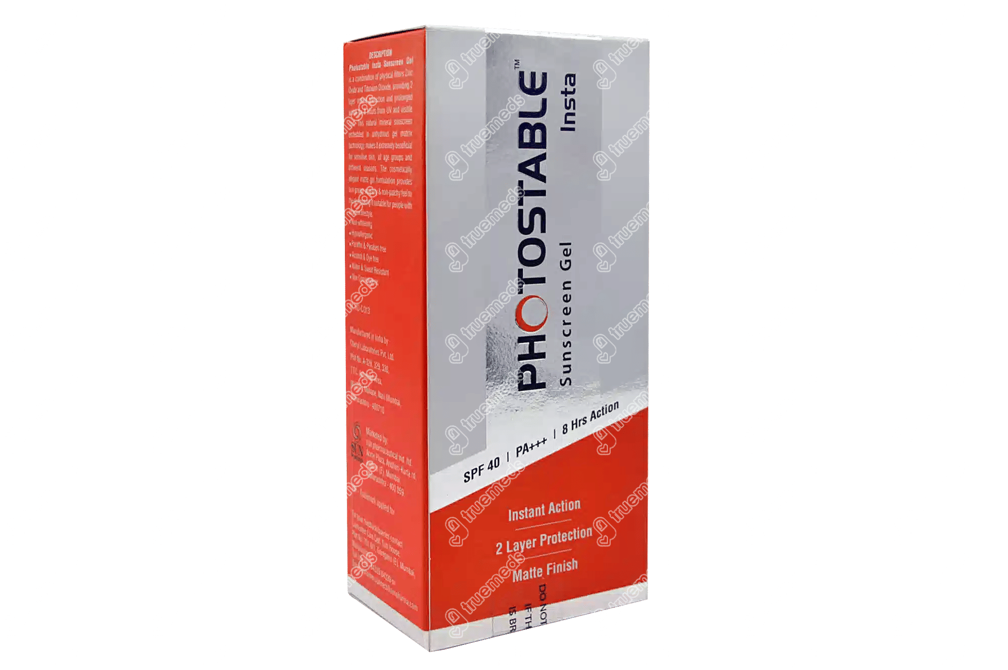 Photostable Insta Sunscreen Gel 75 Gm - Uses, Side Effects, Dosage ...