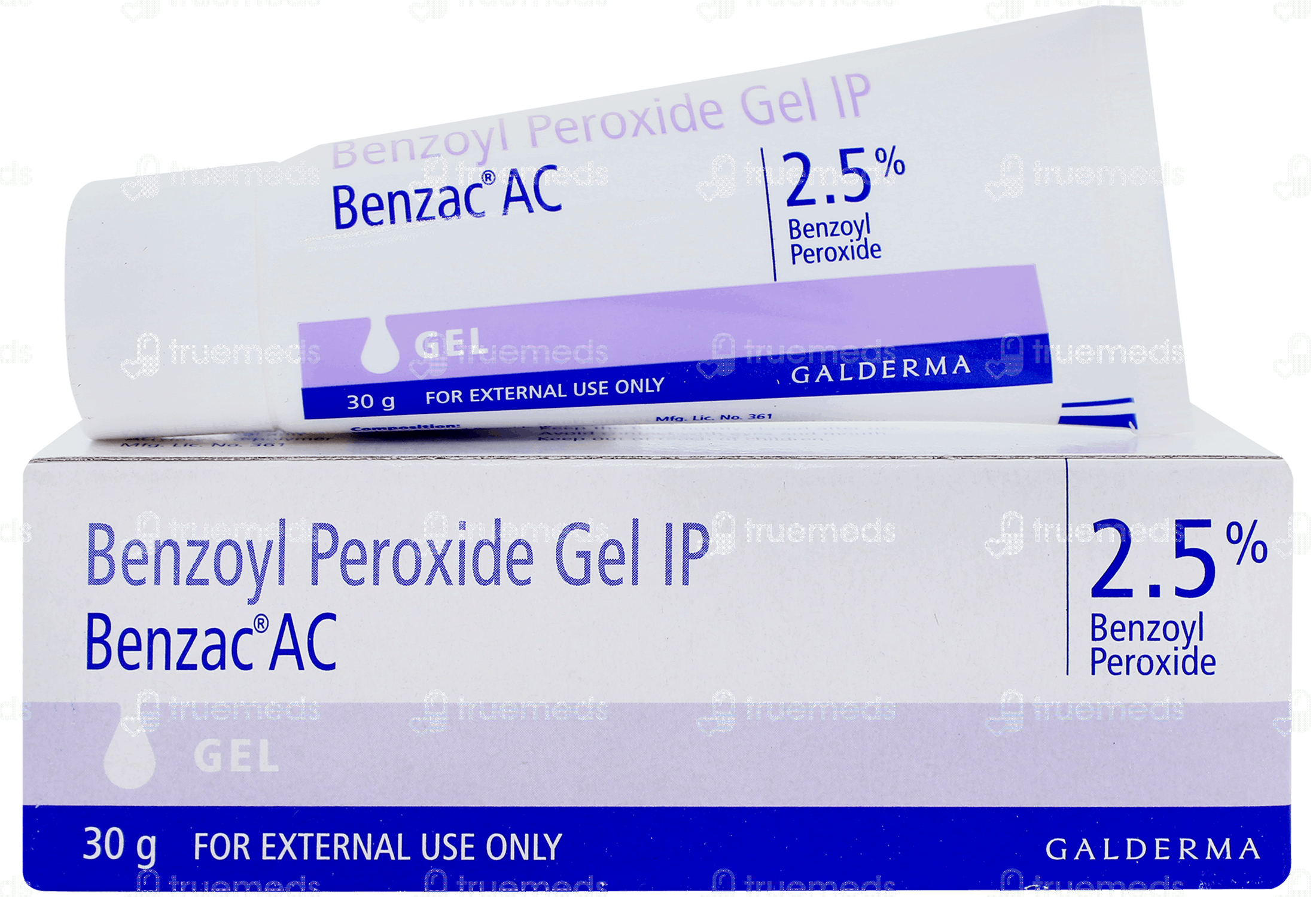 Benzac Ac 2.5% Gel 30 GM | Order Benzac Ac 2.5 % Gel 30 GM Online at ...